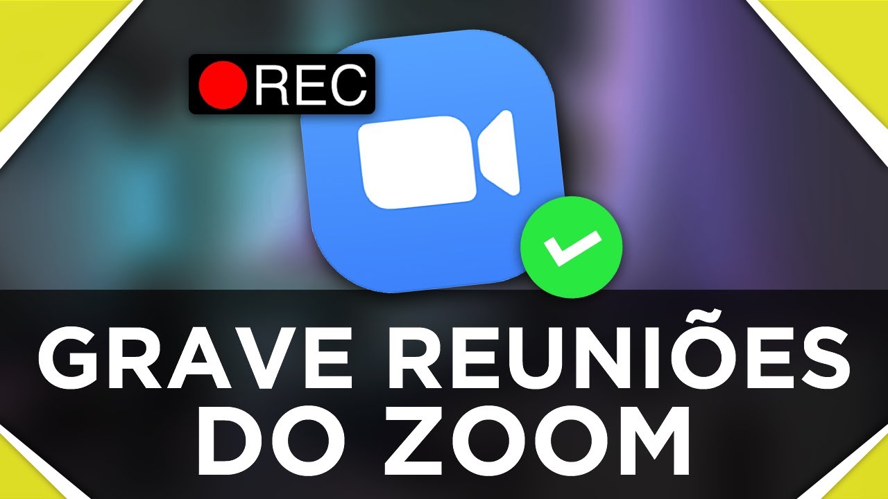 Como GRAVAR reuniões do ZOOM sem baixar programas | GRÁTIS e EFICIENTE ...