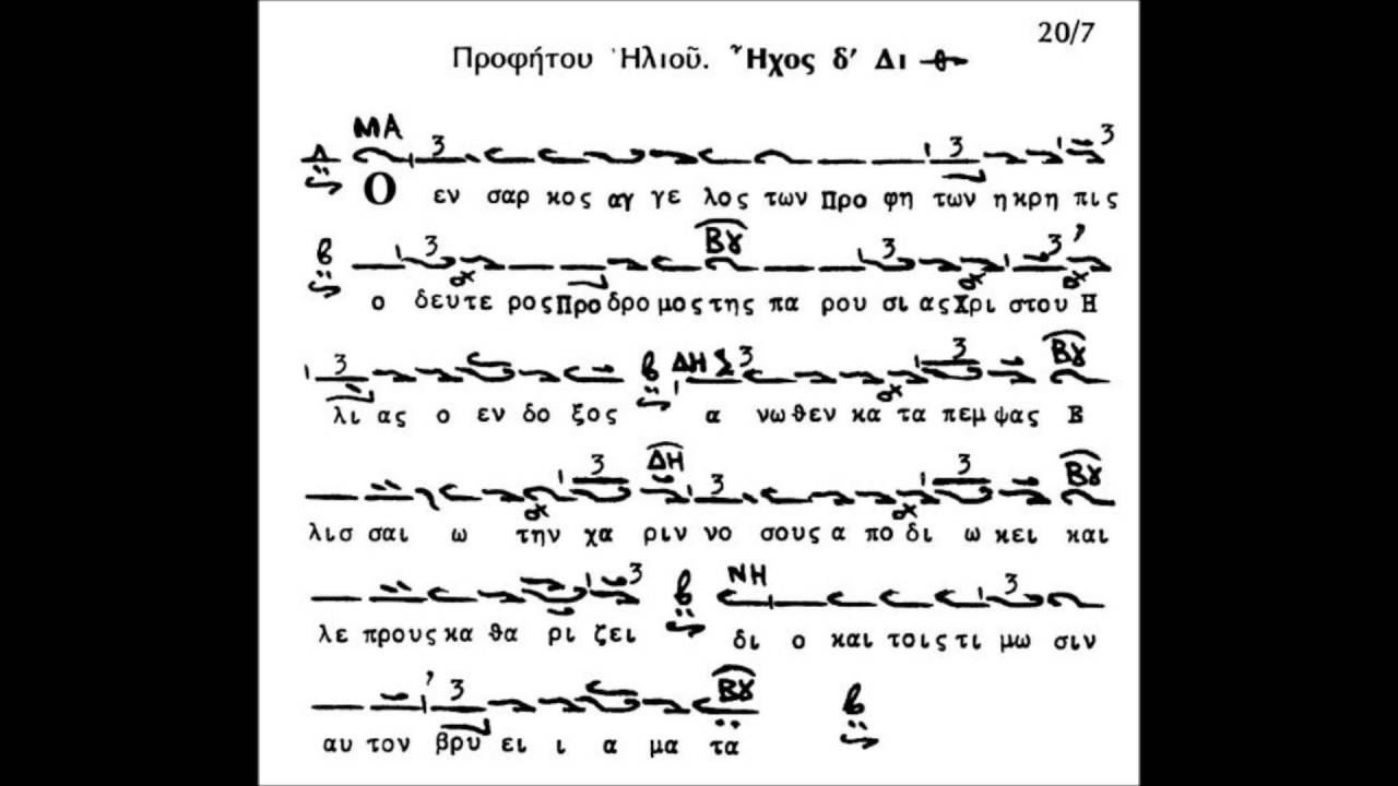 ΑΠΟΛΥΤΙΚΙΟΝ ΠΡΟΦΗΤΟΥ ΗΛΙΟΥ ΚΑΚΟΥΛΙΔΗΣ - YouTube