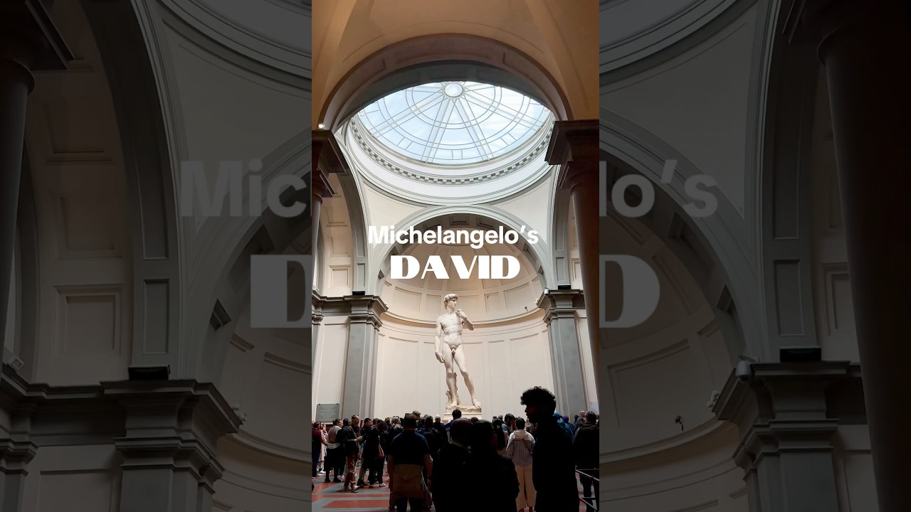 Michelangelo’s David is a masterpiece of Renaissance sculpture. Details ...