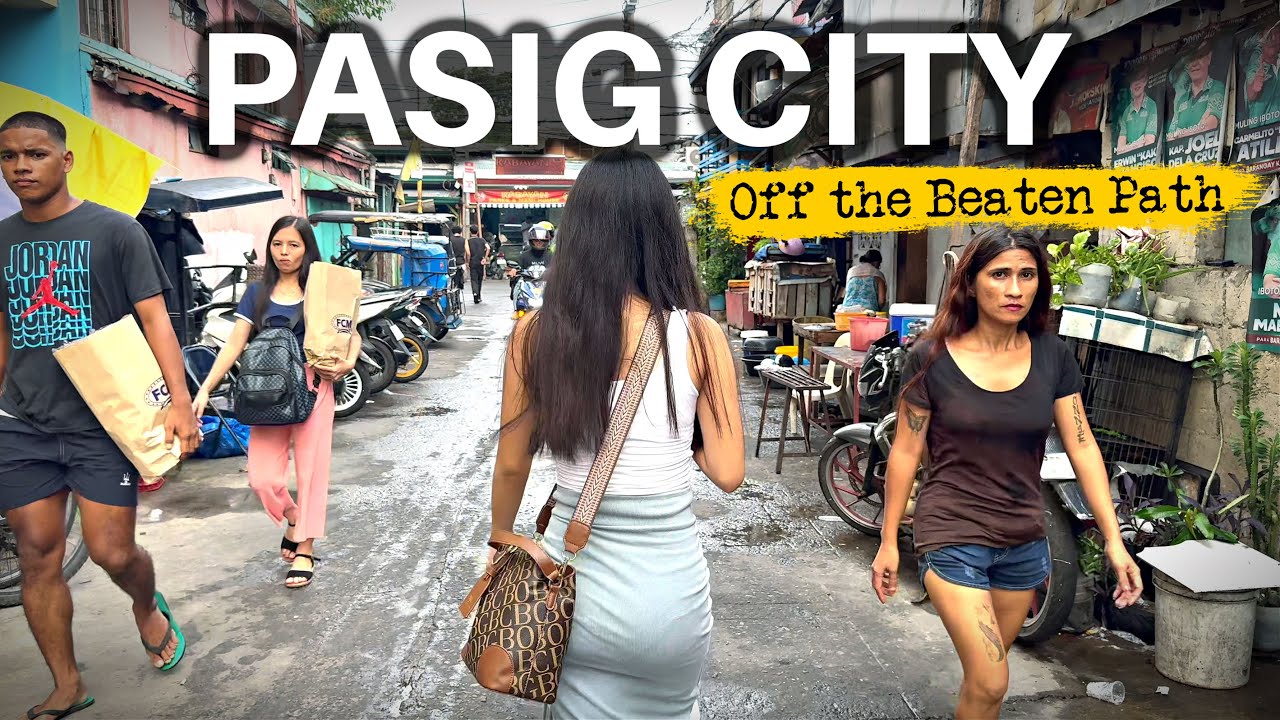 Exploring Hidden Areas in Pasig City Philippines [4K HDR] - YouTube