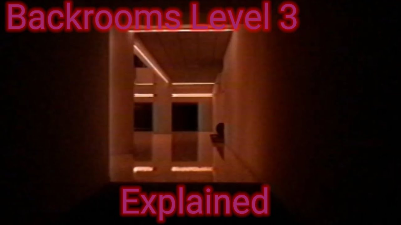 The following story Of Backrooms Level 3 "The Endless School" - YouTube