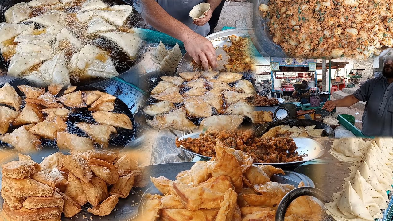 ALOO SAMOSA RECIPE MAKING 😋 Crispy Fry Famous Aloo Walay Samosay 😋 ...