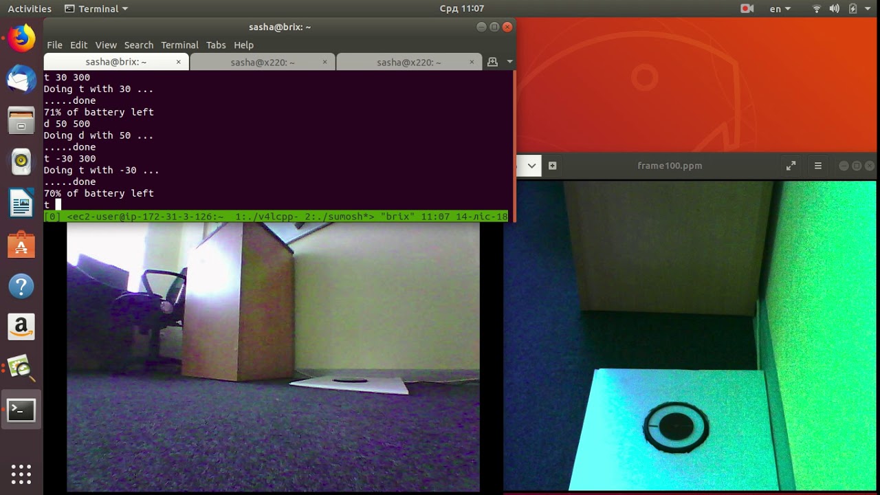 Jumping Sumo Remote Control Over SSH - YouTube