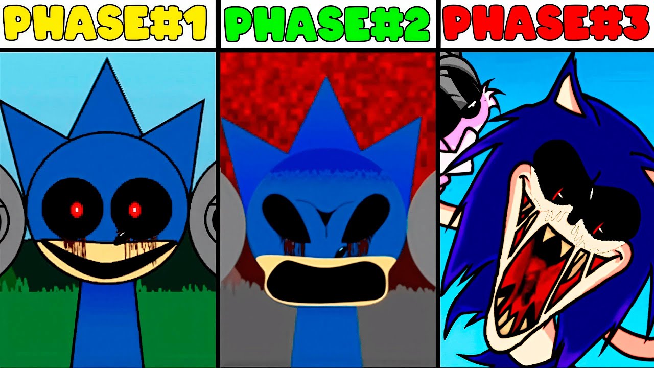 All Phases in Incredibox Sprunki Retake OC Deluxe: Phase 1 VS Phase 2 ...