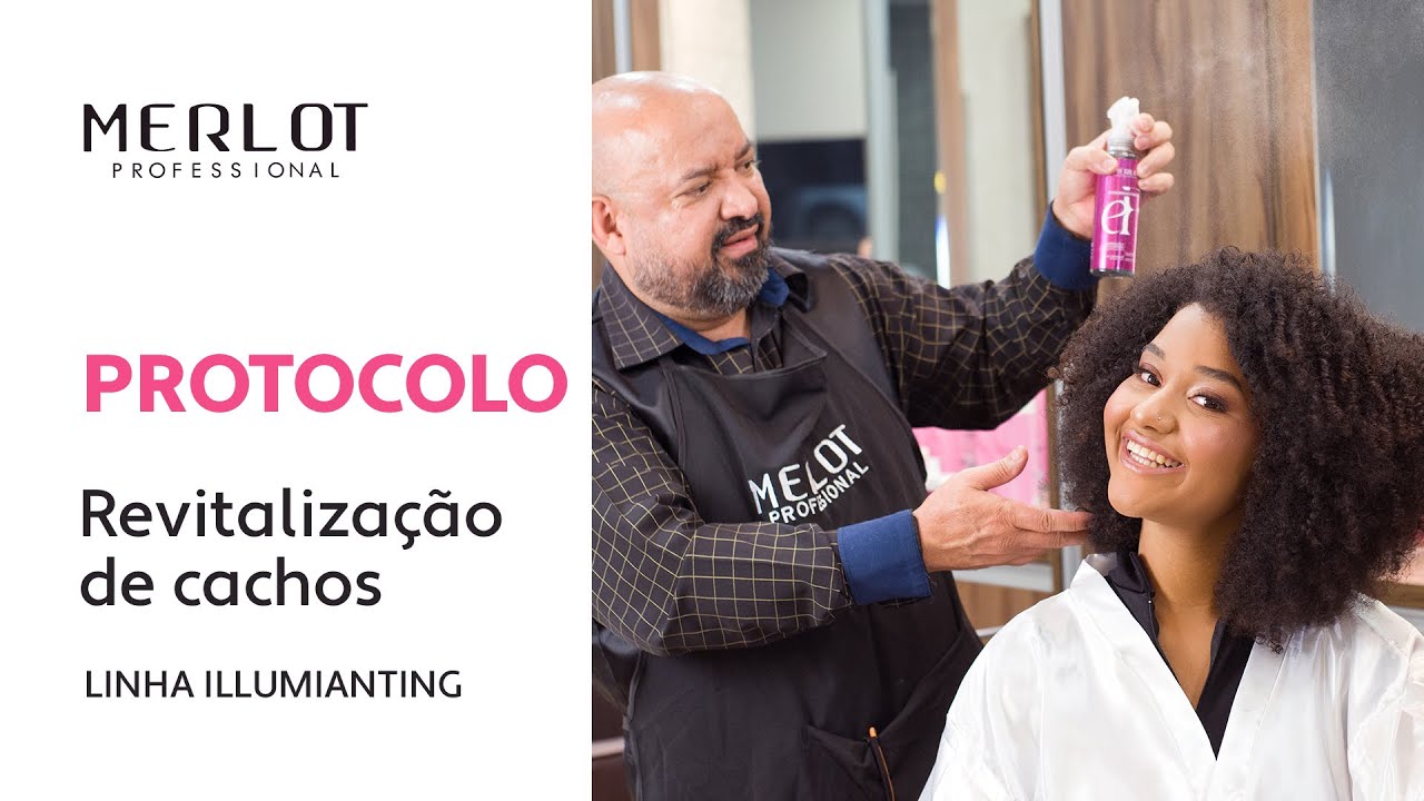 MERLOT PROFESSIONAL | PROTOCOLO ILLUMINATING | REVITALIZAÇÃO DE CACHOS ...