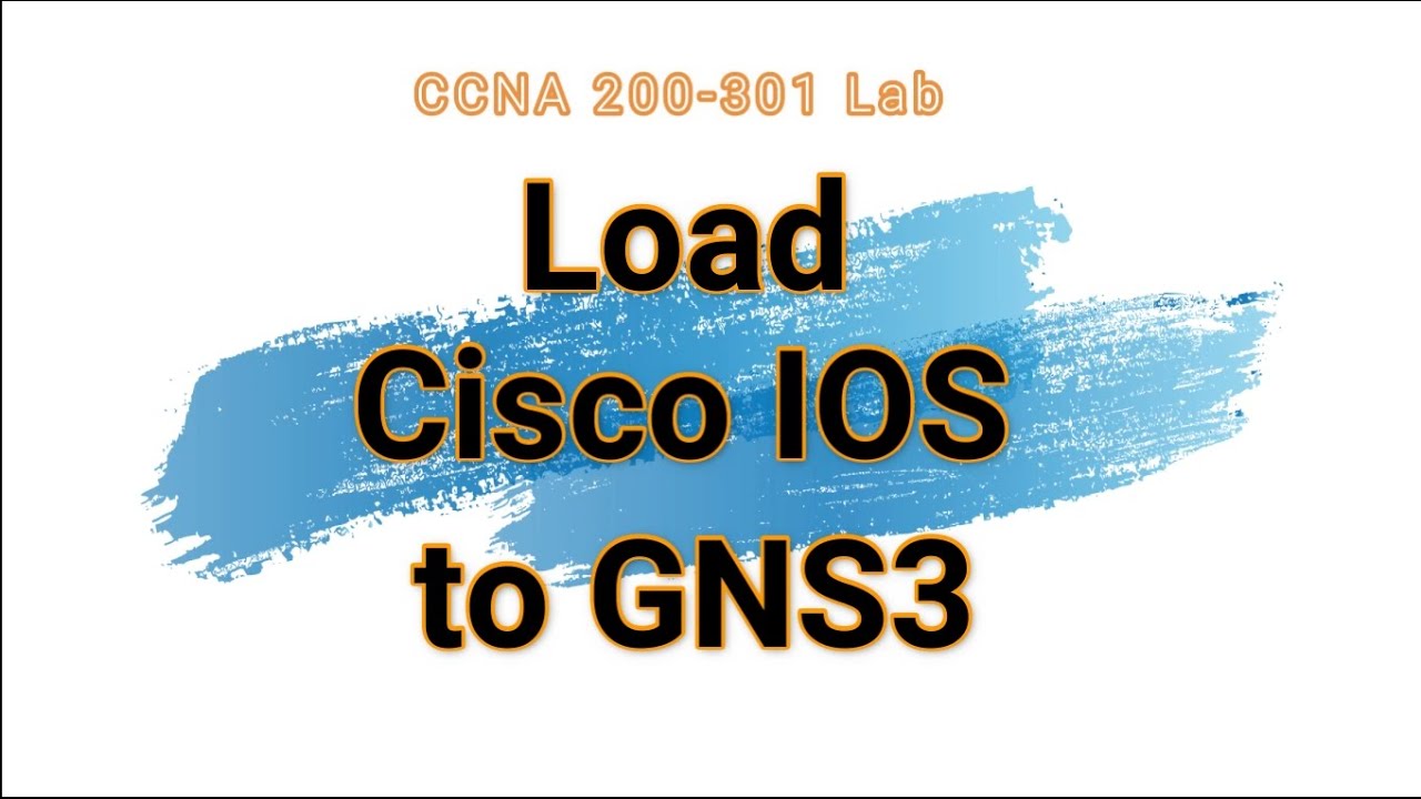 3. Load Cisco IOS to GNS3 - YouTube