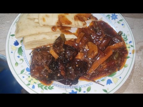 cooking pat rost pork (for the first time) ñ brown stew chicken back ñ ...
