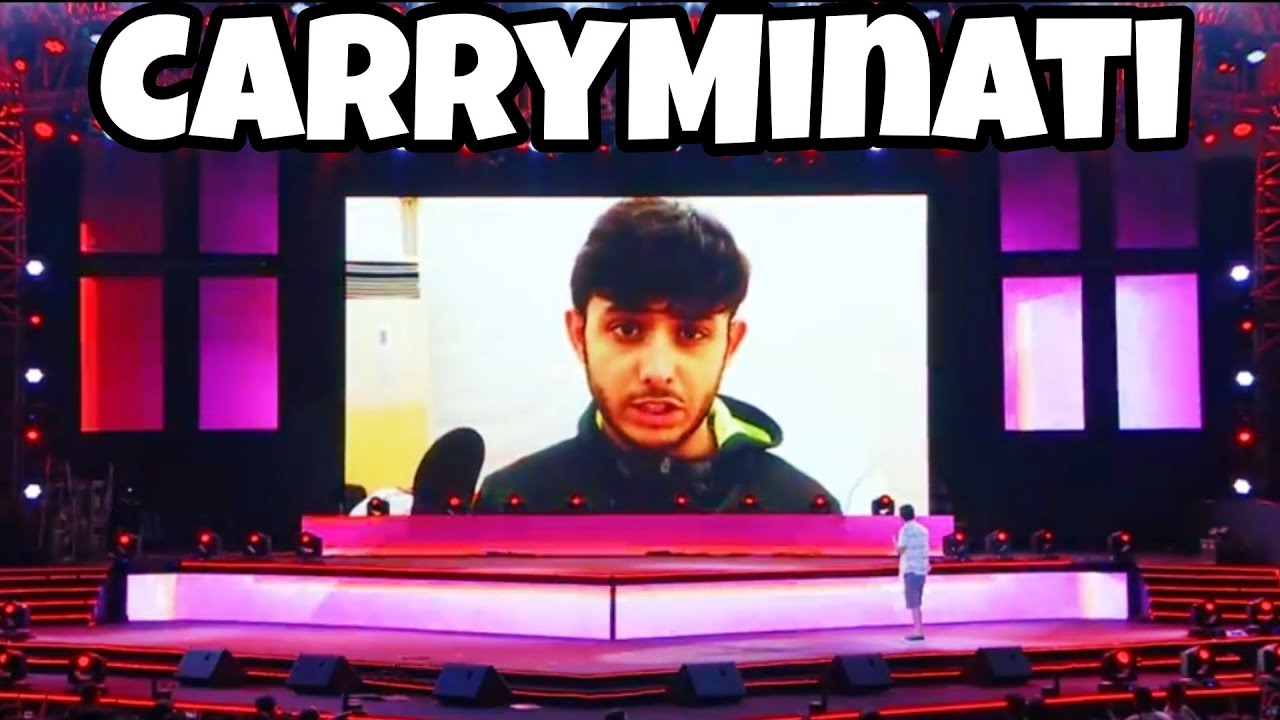 CarryMinati |@YouTubeFanfest India 2017 | the legend of CarryMinati ...