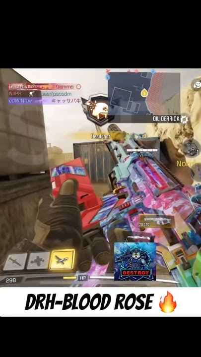 Legendary DRH-blood rose 🔥🔥#codm #codmobileclips #codmobile #callofduty - YouTube