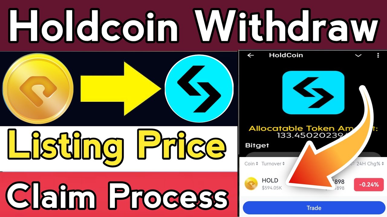 Hold coin price prediction || Hold coin price || Hold coin withdraw ...