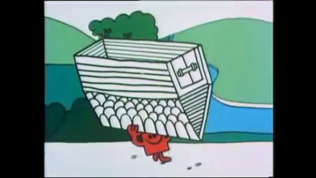 'TIS A FINE BARN, MR. STRONG - MR. MEN MEET THE SIMPSONS - YouTube