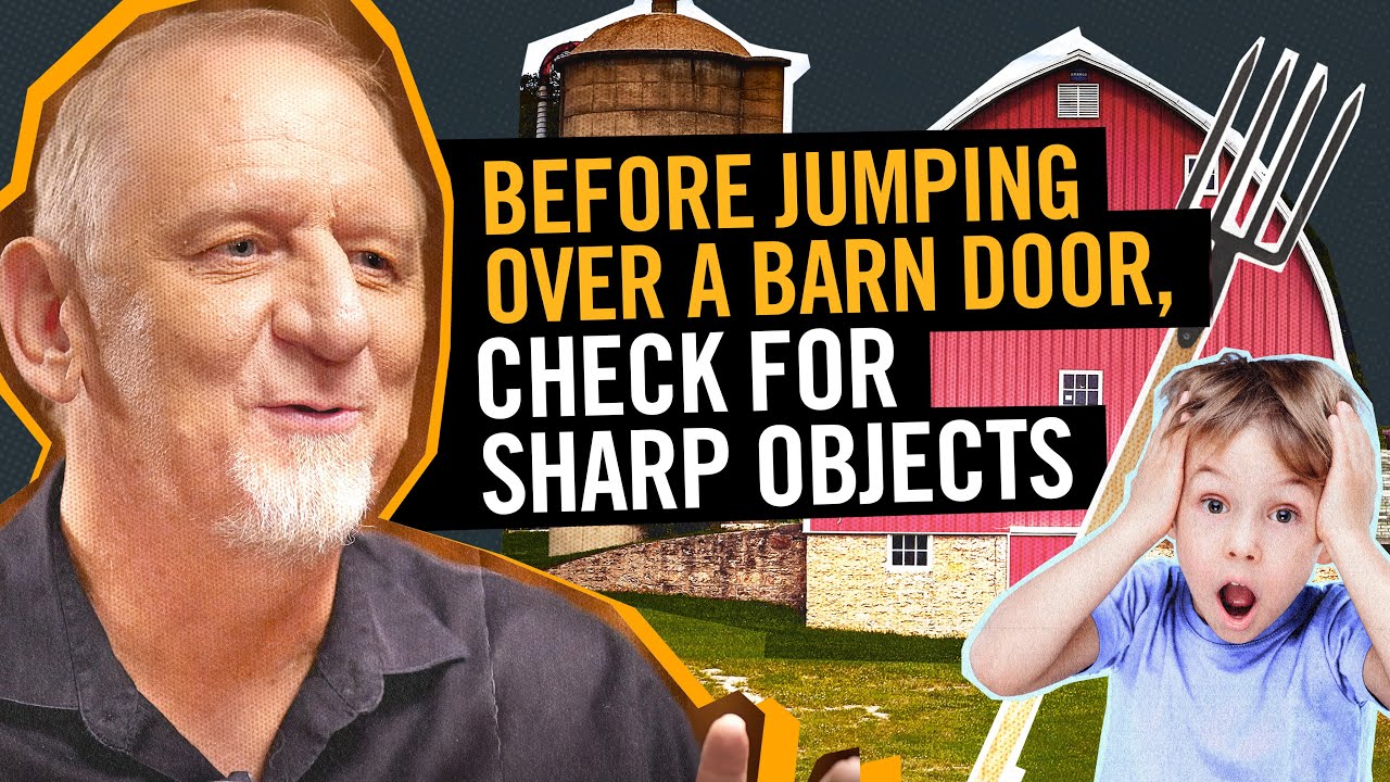 Can You Learn Anything From A Pitchfork Through The Foot? | Pop Wisdom | Dad Saves America ...