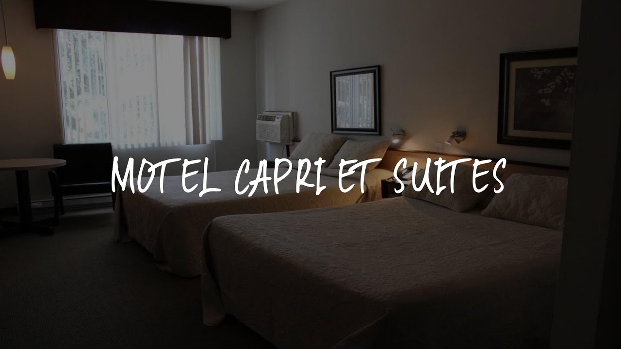 Motel Capri et Suites Review - Repentigny , Canada - YouTube