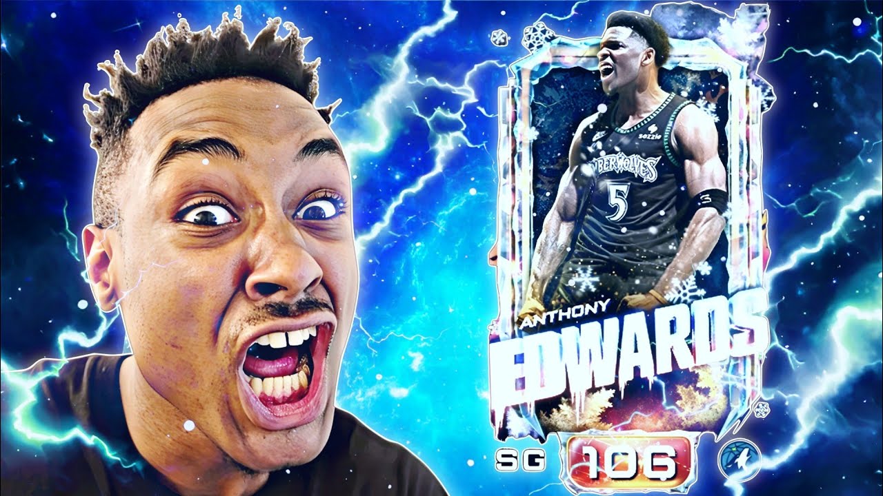 DEEP CHILL Anthony Edwards PACK OPENING (NBA Live Mobile Season 10 ...