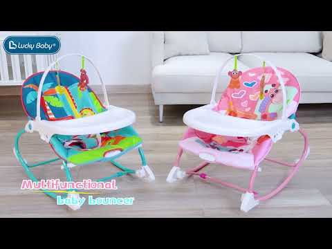 Lucky Baby Infant to Toddler Rocker/Dining Chair (A)