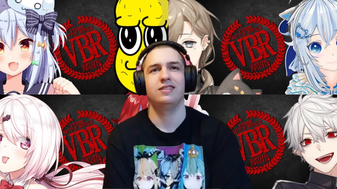 Vtuber Battle Royale/バトルロワイアル Reaction Stream (Kanae, Tamaki, Rion ...