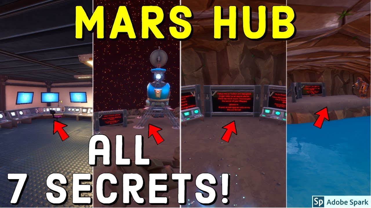 MARS HUB ALL 7 SECRETS! - by Senix - 7 Secrets / One Daily - New ...