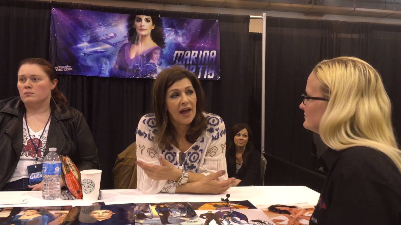 Marina Sirtis (Deanna Troi) Interview at Space City Comic Con 2016 ...