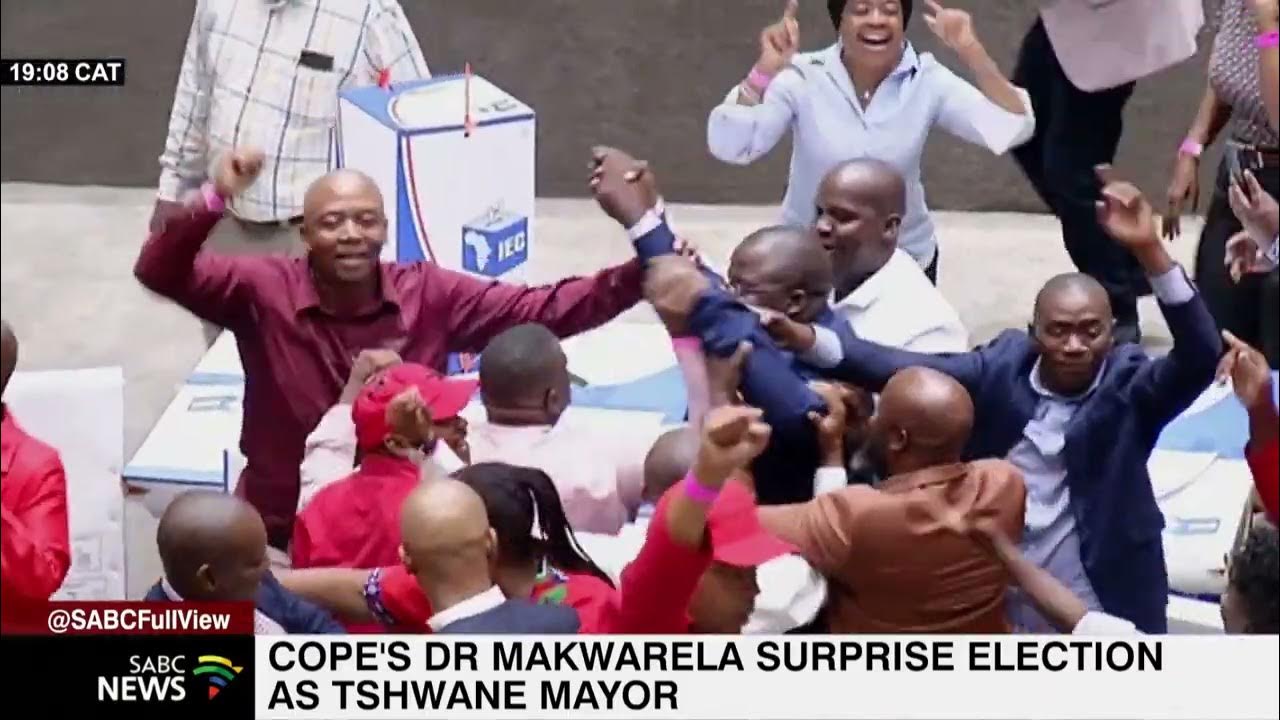 Dr Makwarela's election as Tshwane mayor described as a shocker - YouTube