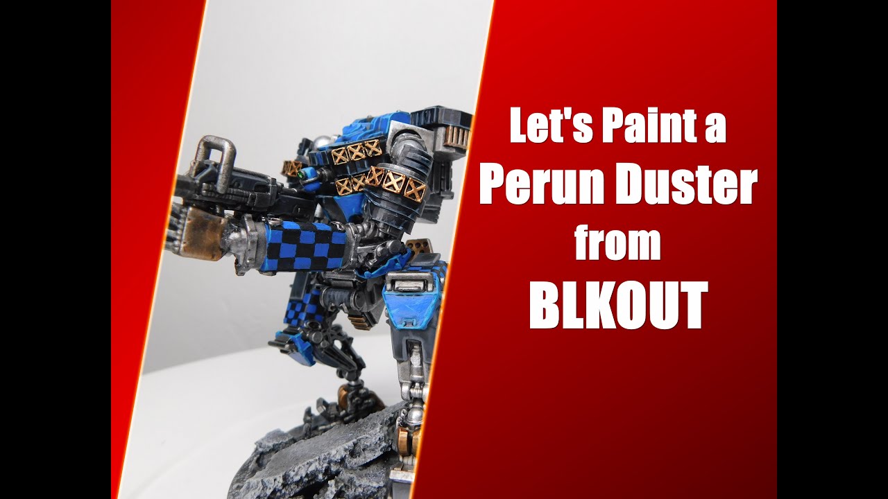 Let's Paint a Duster from BLKOUT!!! - YouTube