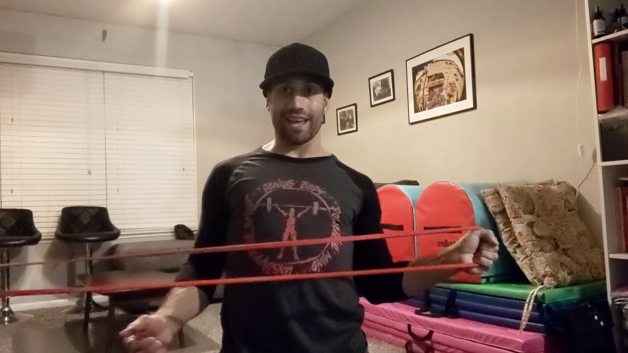 Band external/Internal shoulder rotation - YouTube