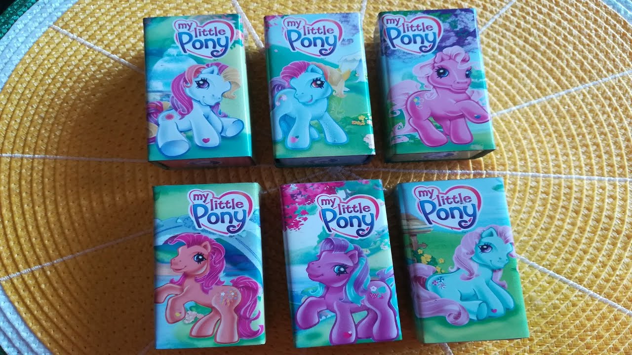 G3 My little pony tiny tins collection - YouTube