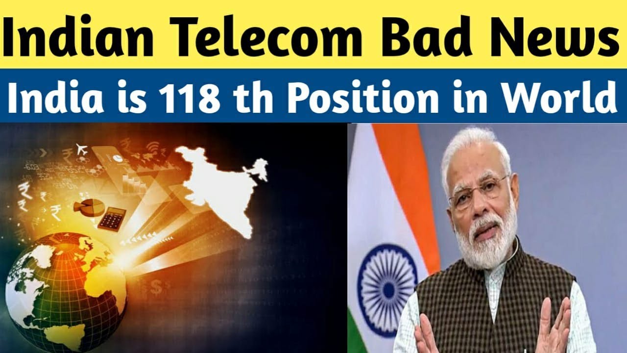 Indian telecom bad news | Internet speed is very low as compared to ...