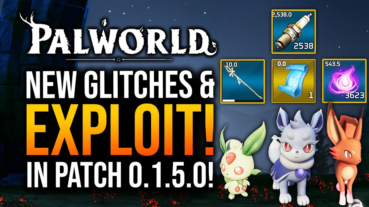 Palworld - 15 GLITCHES AFTER PATCH 0.1.5.0! - YouTube