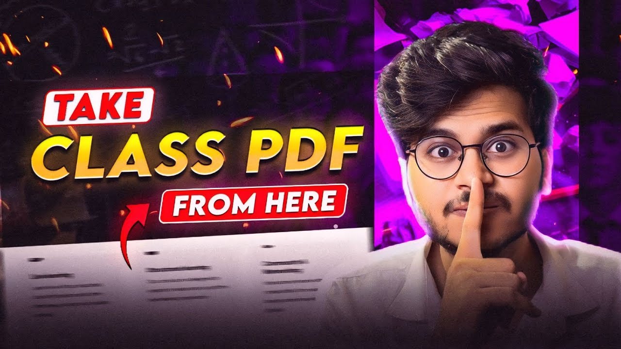 TAKE CLASS PDF🔥 AND SLIDES FROM HERE 🔥 || SLIDES OF QUESTIONS 🤭 - YouTube