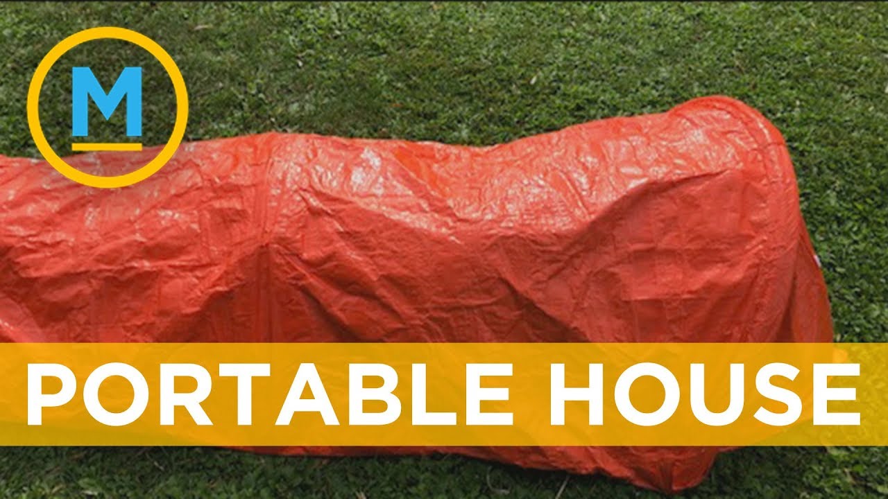 A high school science fair project became this 'portable house' for the ...