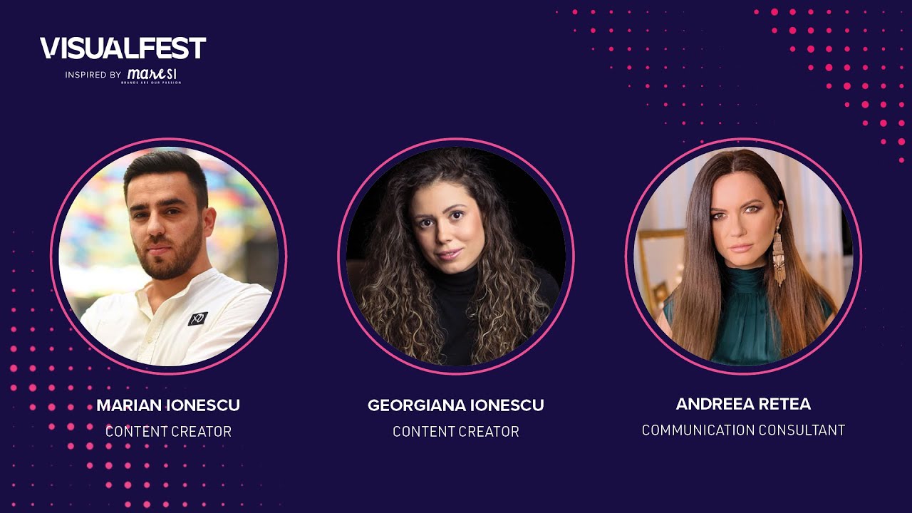 Marian Ionescu, Georgiana Ionescu & Andreea Retea @ Visualfest Romania ...