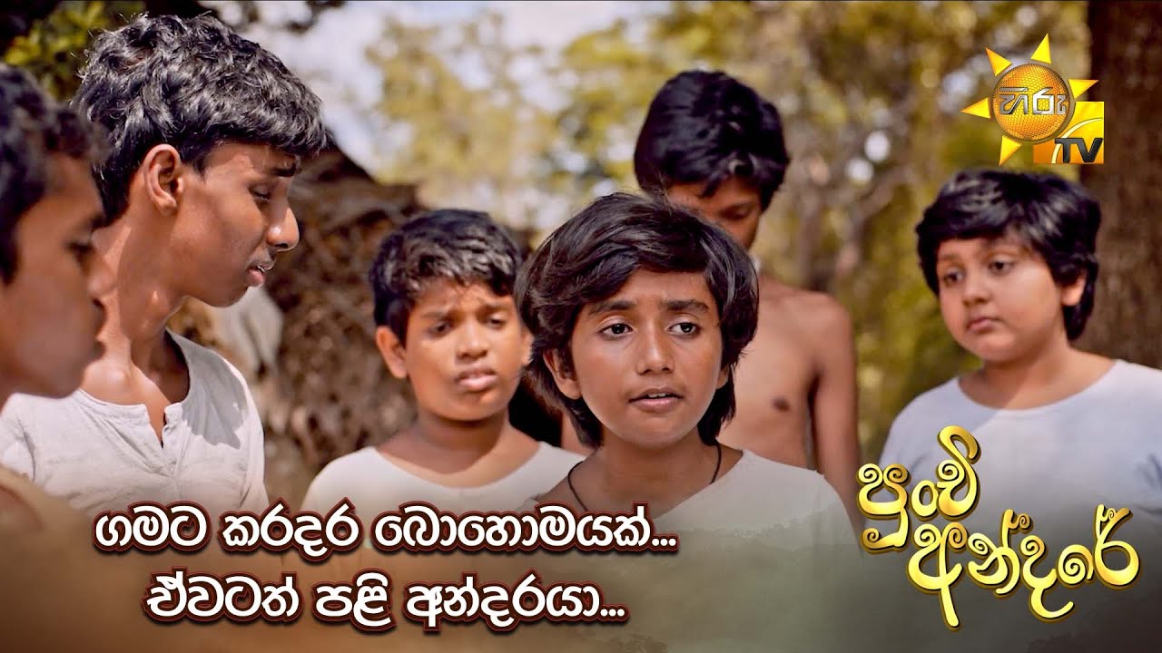 ගමට කරදර බොහොමයක්... ඒවටත් පළි අන්දරයා... | Punchi Andare - YouTube
