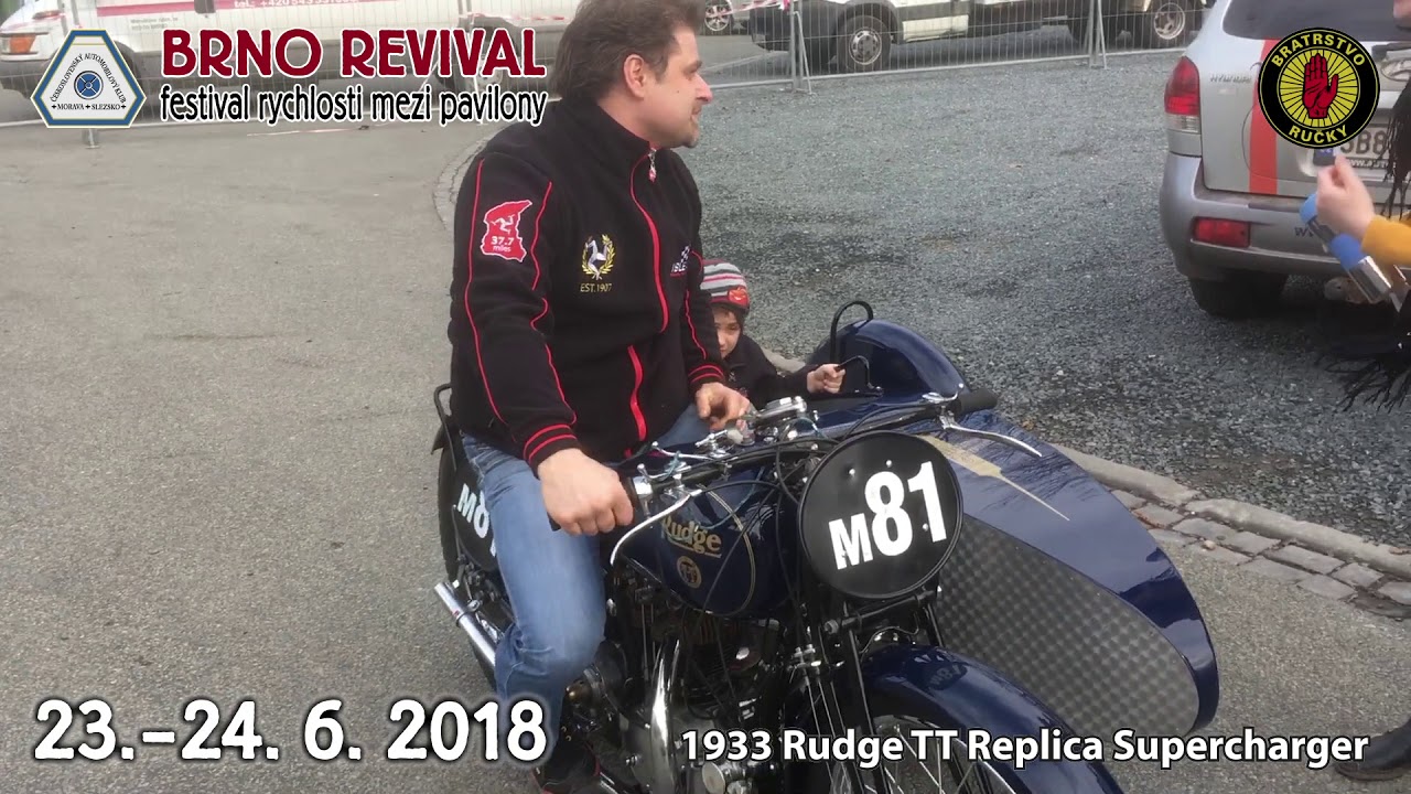 1933 Rudge TT Replica Supercharger Sidecar - YouTube