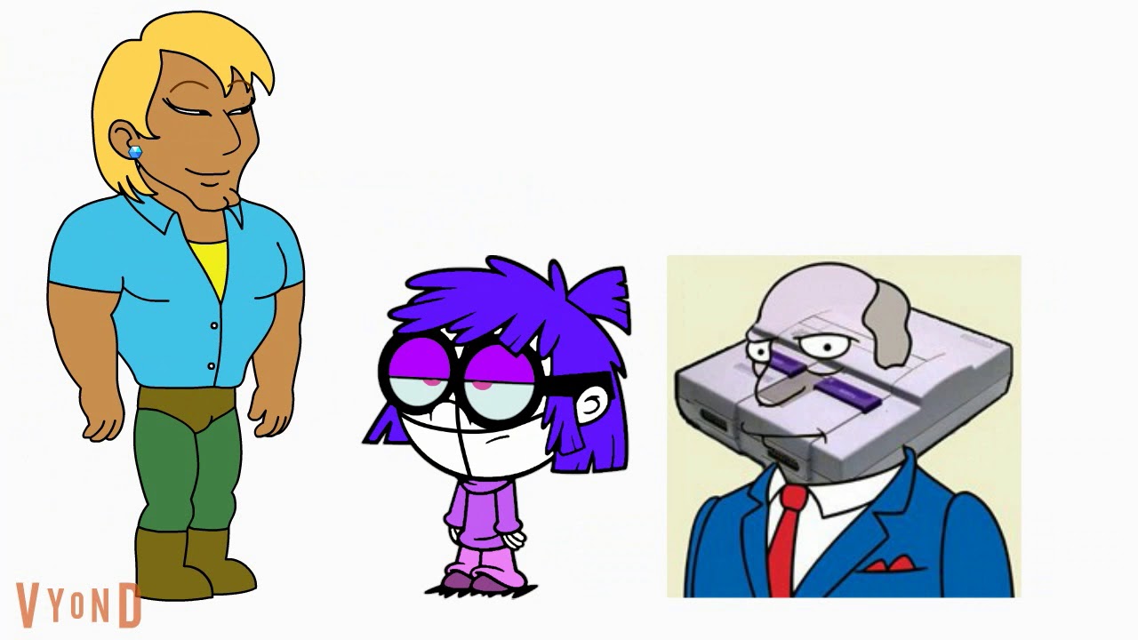 Lisa Loud Animatronic and Super Nintendo Chalmers meet Hansom Man and ...
