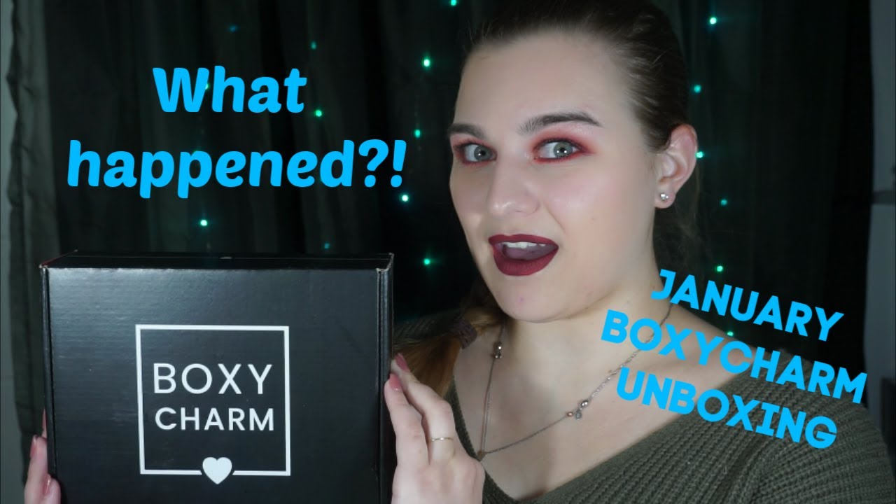 Boxy Breaking The Ice | January BoxyCharm Opening and Try On - YouTube