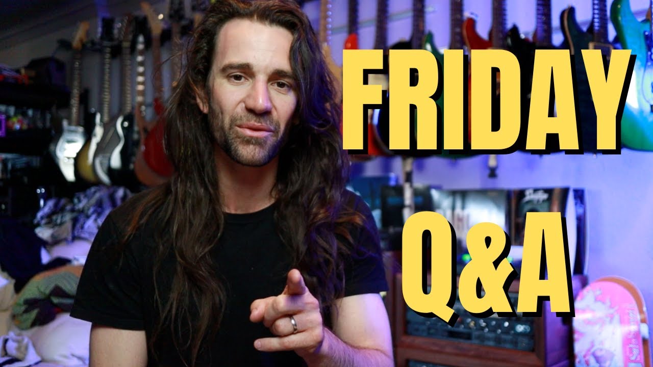 Friday Q&A 183 | Favourite Blues Albums | KISS | Gigging with Plugins ...
