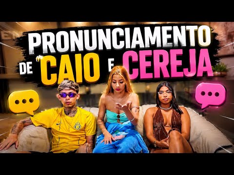Pronunciamento De Caio e Cereja, Vale a Pena Conversar Pra Se Acertar 