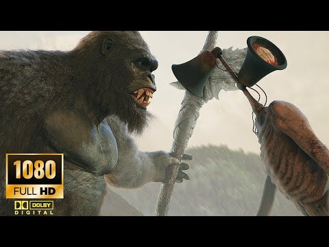 King Kong Vs Siren Head Fight Scene | Short Film