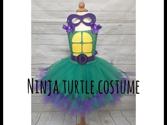 Little Girl Ninja Turtle Tutu Teenage Mutant Ninja Turtle Costume