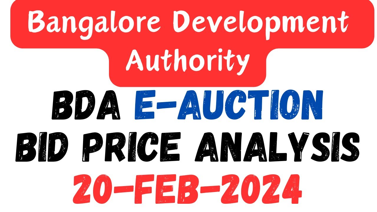 BDA eAuction Final Bid Prices 20-FEB-2024 | Insights & Analysis # ...