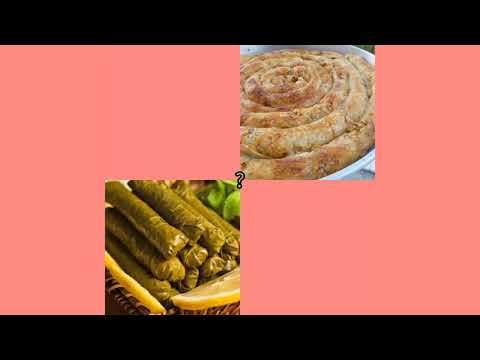 yemek seçimi izlemeyi unutmayın