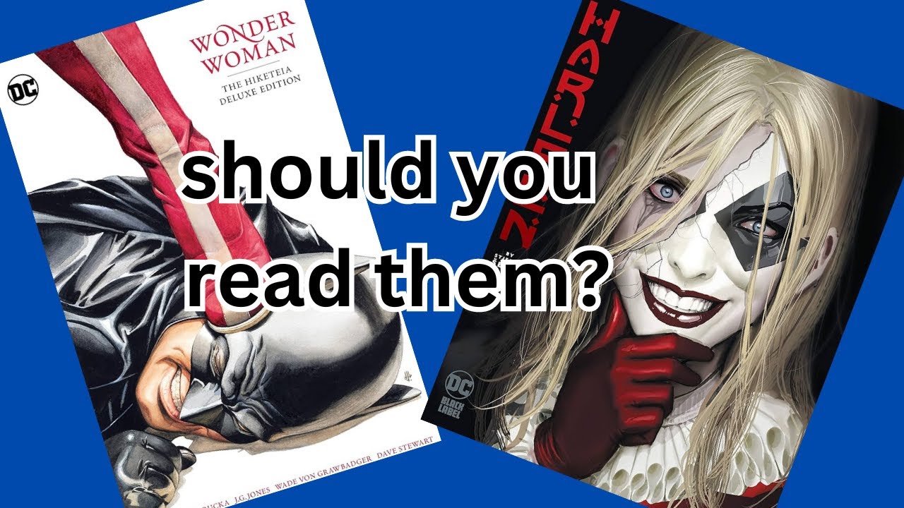 Comic book review (Harleen and Wonder Woman Hiketeia) - YouTube