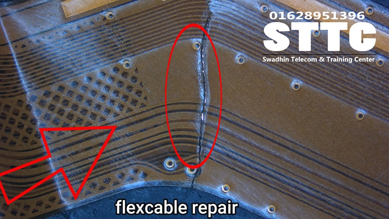 Flex Cable Repair #STTC #Mobilephonetraining #solution - YouTube