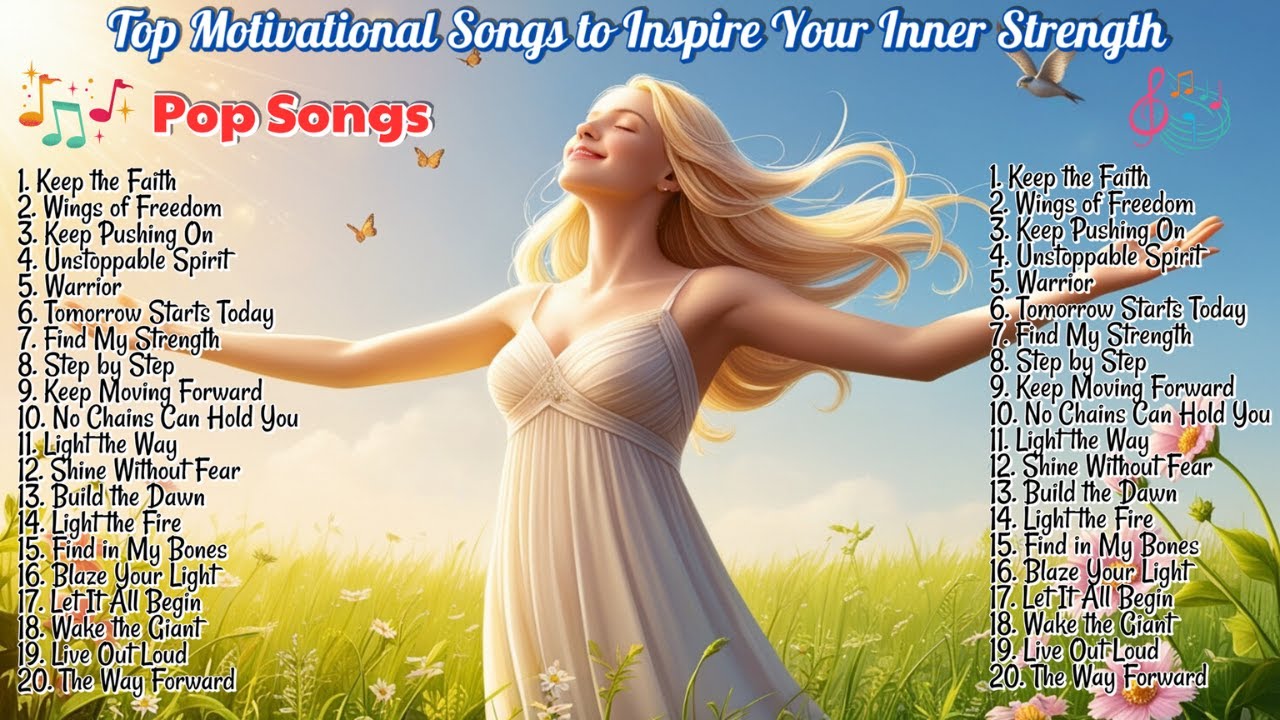 Top Motivational Songs to Inspire Your Inner Strength - YouTube