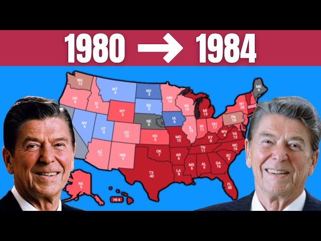 1984 Presidential Election Map