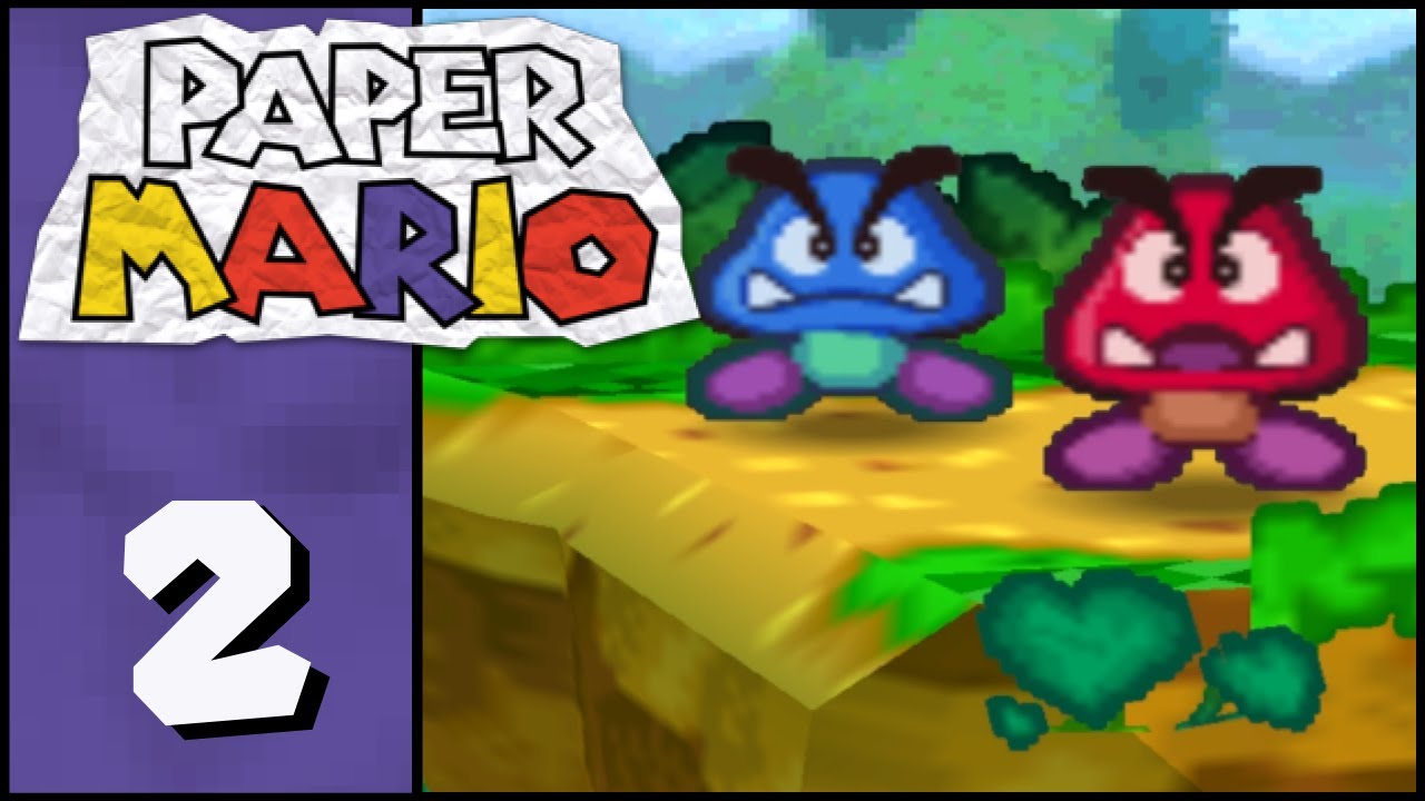 A Pair Of Goofballs - Paper Mario - Episode 2 - YouTube