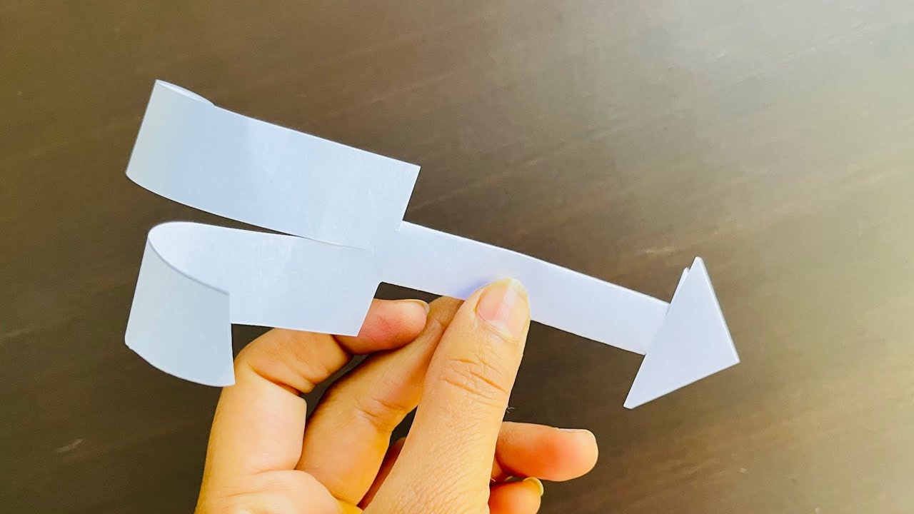 How to make a paper helicopter - Simple and Easy for kids || Paper ...