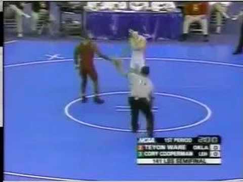 2006 NCAA Semis 141: Teyon Ware-Cory Cooperman Pt 1 - YouTube