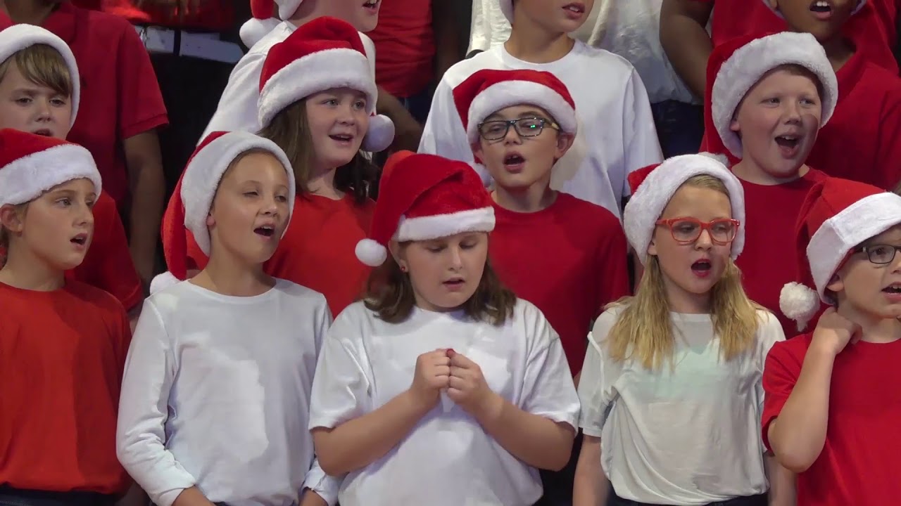 Hahira Elementary School Choir Holiday Concert 2019 - YouTube