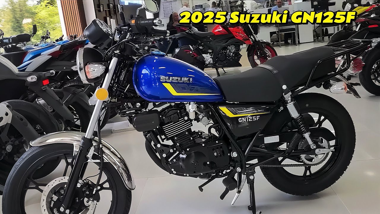 2025 Suzuki GN125F | New Launch with ABS, Features, Price & Full Review ...